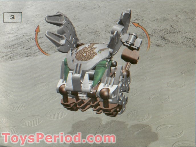 LEGO 8577 Pahrak-Kal Instructions and Parts List