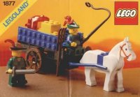 LEGO 1877 Crusader's Cart Instructions and Parts List