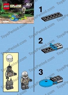 LEGO 3071 Light Flyer Instructions and Parts List