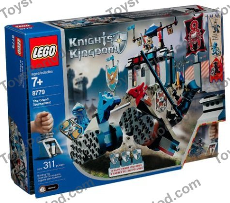 LEGO 8779 The Grand Tournament Instructions and Parts List