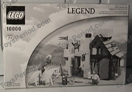 LEGO 10000 Guarded Inn Instructions and Parts List