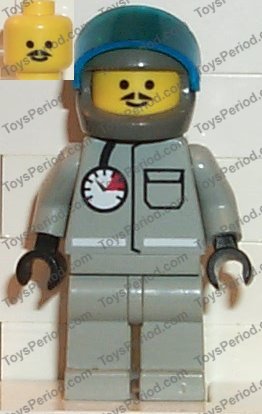 LEGO Sets with Minifigure ext003 Extreme Team - Gray with Dark Gray Helmet