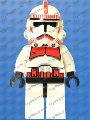 LEGO Sets with Minifigure sw091 Clone Trooper Ep.3, Red Markings ...