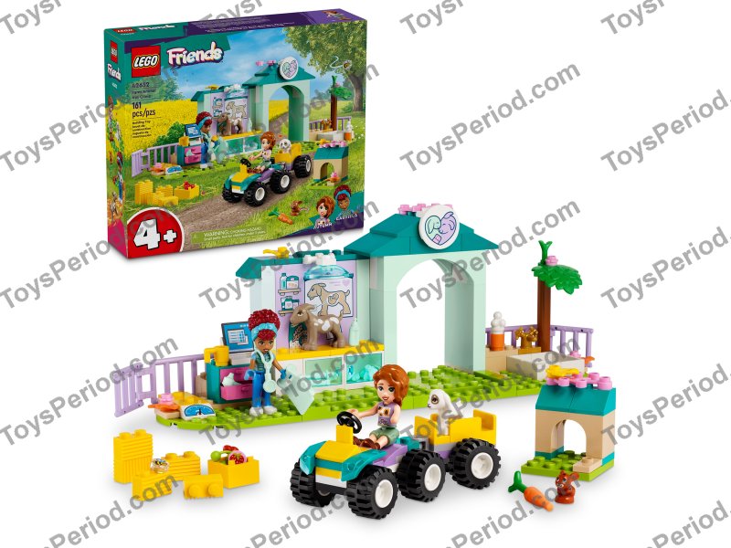 LEGO 42632 Farm Animal Vet Clinic Set Parts List