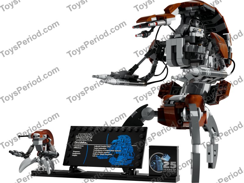 LEGO 75381 Droideka Set Parts List