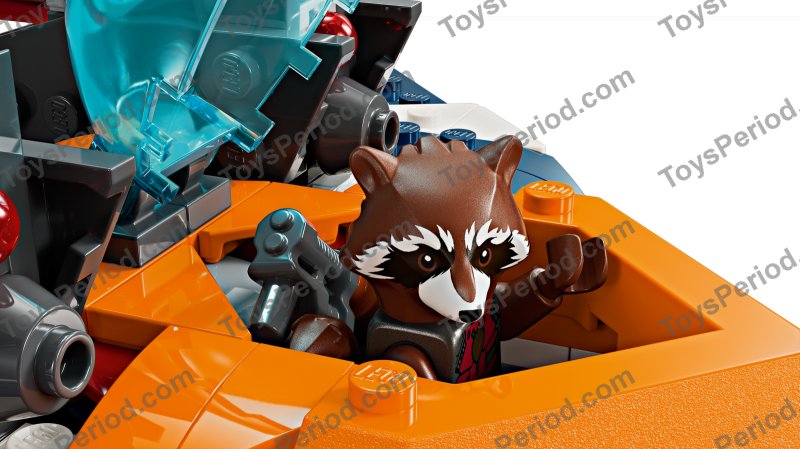 LEGO 76278 Rocket's Warbird vs. Ronan Set Parts List