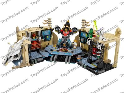LEGO 70596 Samurai X Cave Chaos Set Parts List