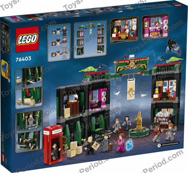 LEGO 76403 The Ministry of Magic Set Parts List