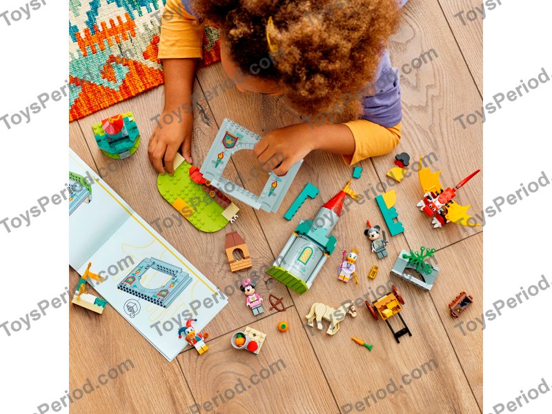 LEGO 10780 Mickey and Friends Castle Defenders Set Parts List