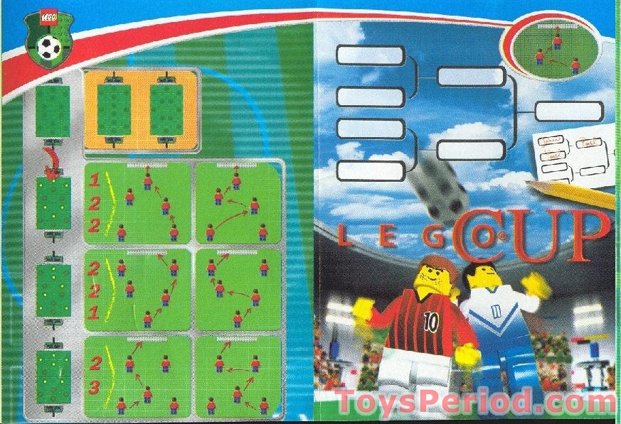 LEGO 3424 Target Practice Instructions and Parts List