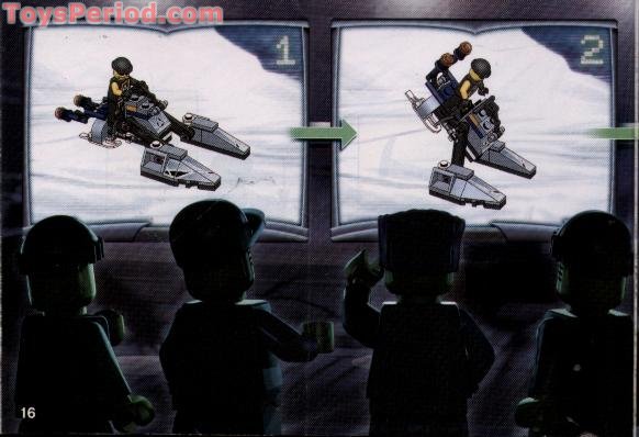 LEGO 4742 Chill Speeder Instructions and Parts List