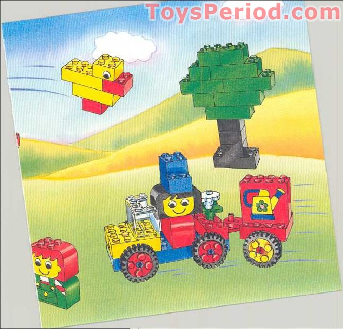 LEGO 4214 Medium Bucket Instructions and Parts List