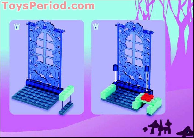 LEGO 5962 The Tinderbox Instructions and Parts List