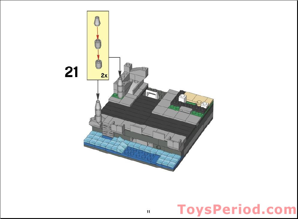 LEGO 5526 Skyline Instructions and Parts List