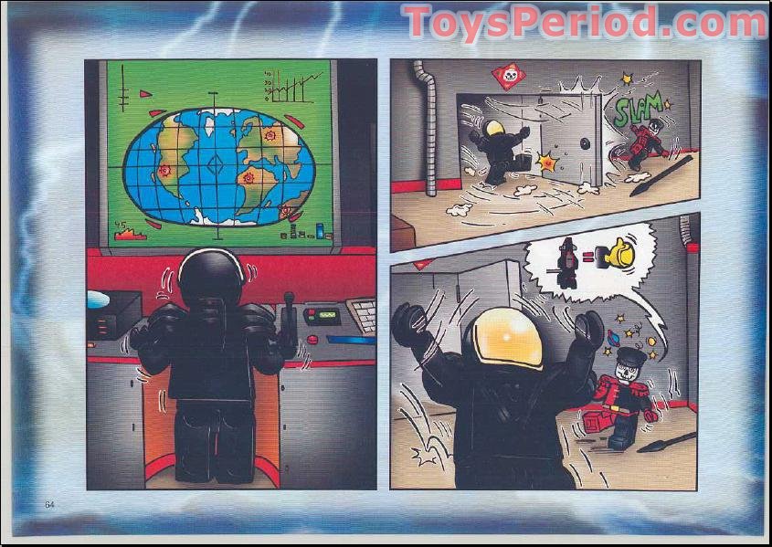 LEGO 6776 Ogel Control Center Instructions and Parts List