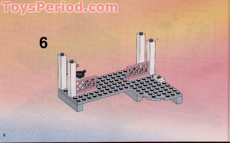 LEGO 6489 Seaside Holiday Cottage Instructions and Parts List