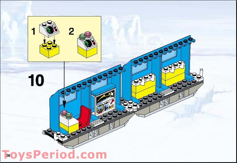 LEGO 6520 Mobile Outpost Instructions and Parts List