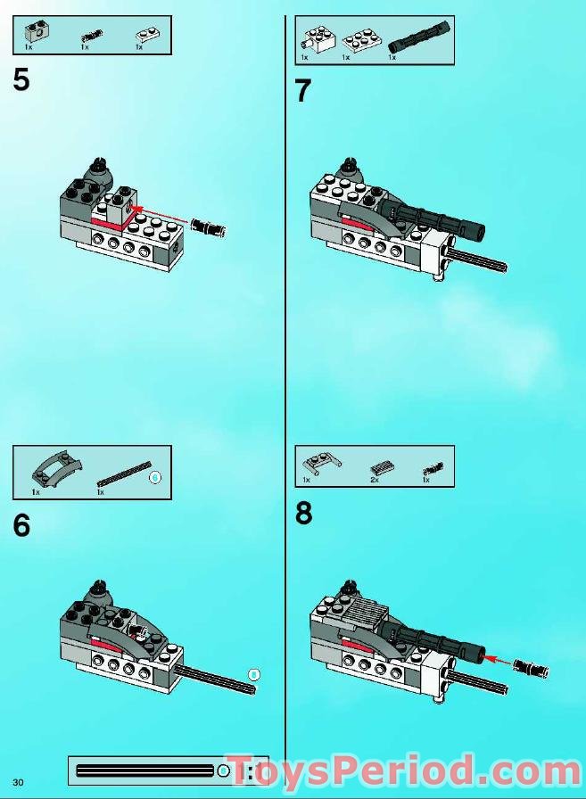 LEGO 7714 Golden Guardian (Limited Gold Edition) Instructions and Parts ...