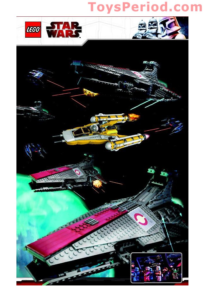 LEGO 7749 Echo Base Instructions and Parts List