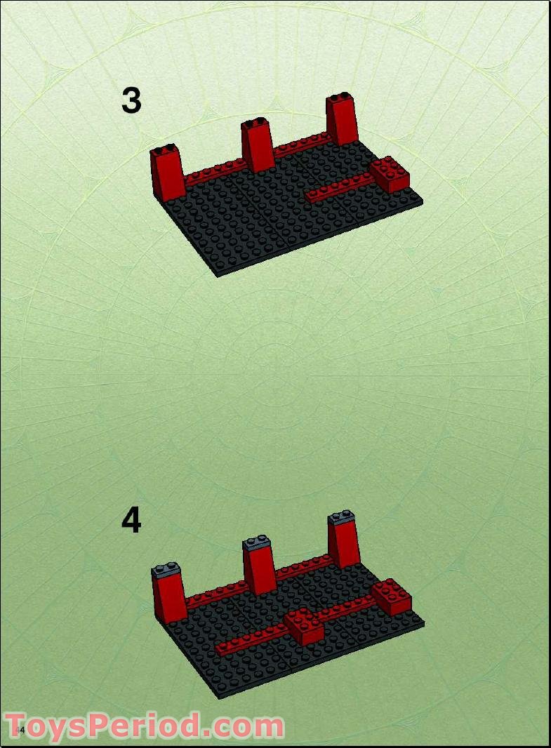 LEGO 8759 Battle of Metru Nui Instructions and Parts List