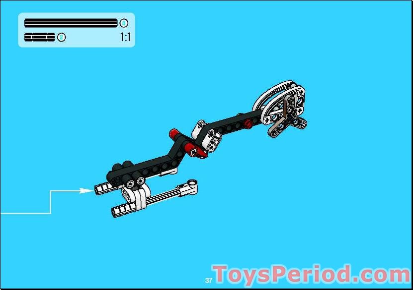 LEGO 8433 Cool Movers Instructions and Parts List