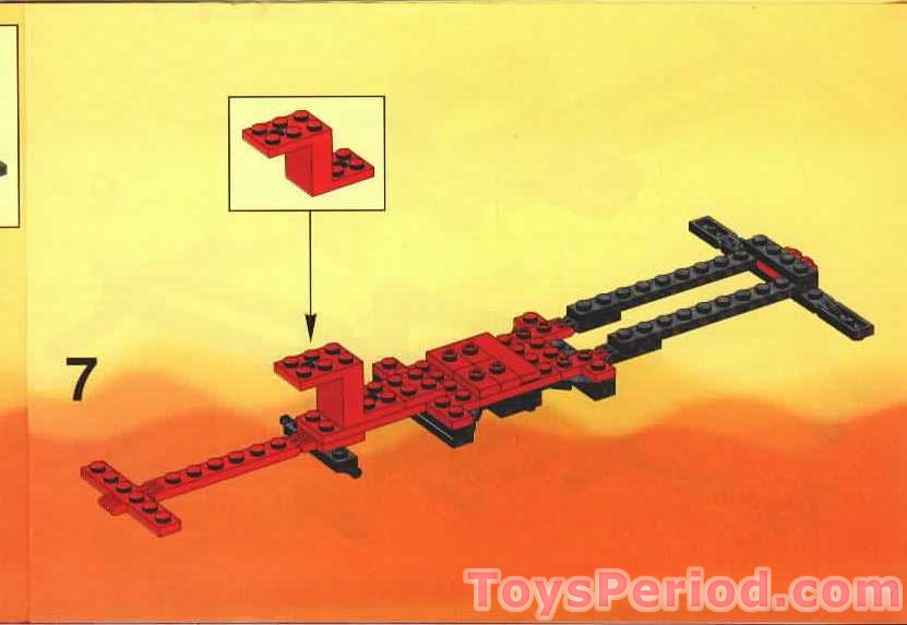 LEGO 6056 Dragon Wagon Instructions and Parts List