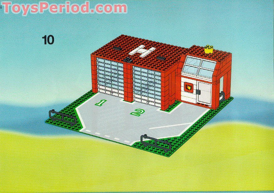 LEGO 6571 Flame Fighters Instructions and Parts List