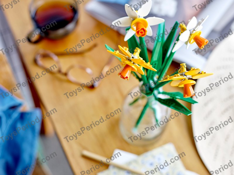LEGO 40747 Daffodils Set Parts List