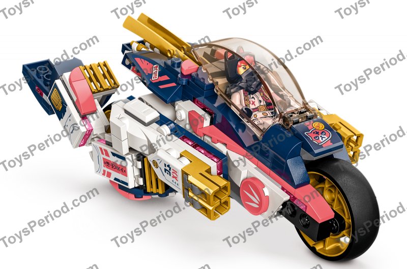 LEGO 71792 Sora's Transforming Mech Bike Racer Set Parts List