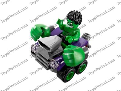 LEGO 76066 Mighty Micros: Hulk vs. Ultron Set Parts List
