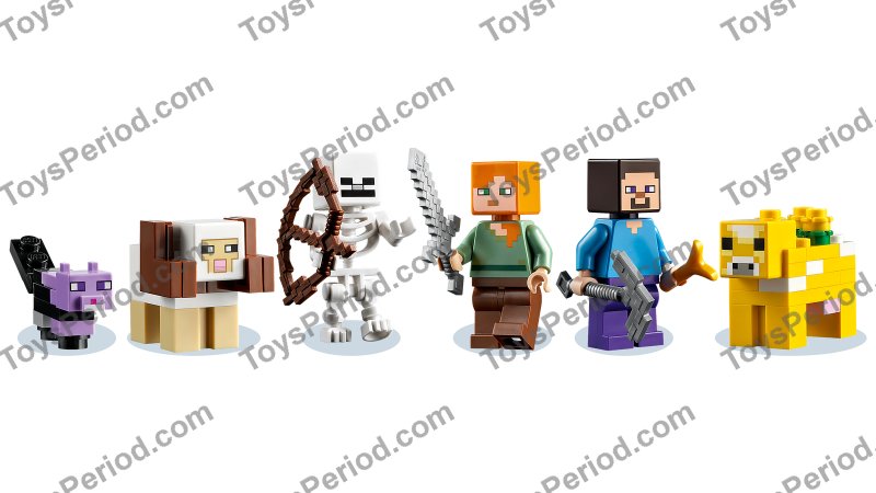 LEGO 21169 The First Adventure Set Parts List