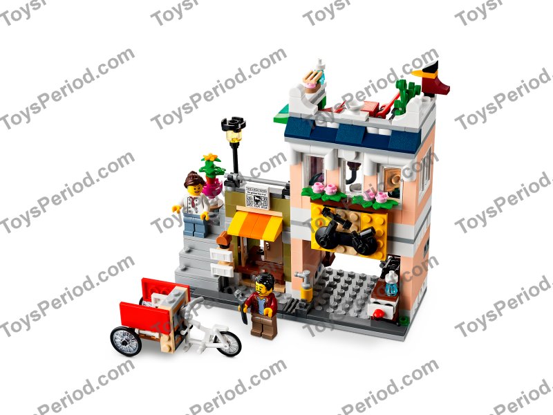 LEGO 31131 Downtown Noodle Shop Set Parts List