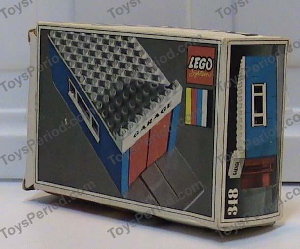 LEGO 348-1 Garage with Automatic Doors Instructions and Parts List