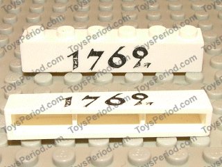 LEGO Sets with Part crssprt02pb12 Brick 1 x 6 without Bottom Tubes with ...