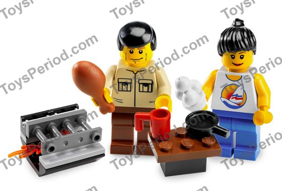 LEGO 7724-1 Advent Calendar 2008, City Set Parts List