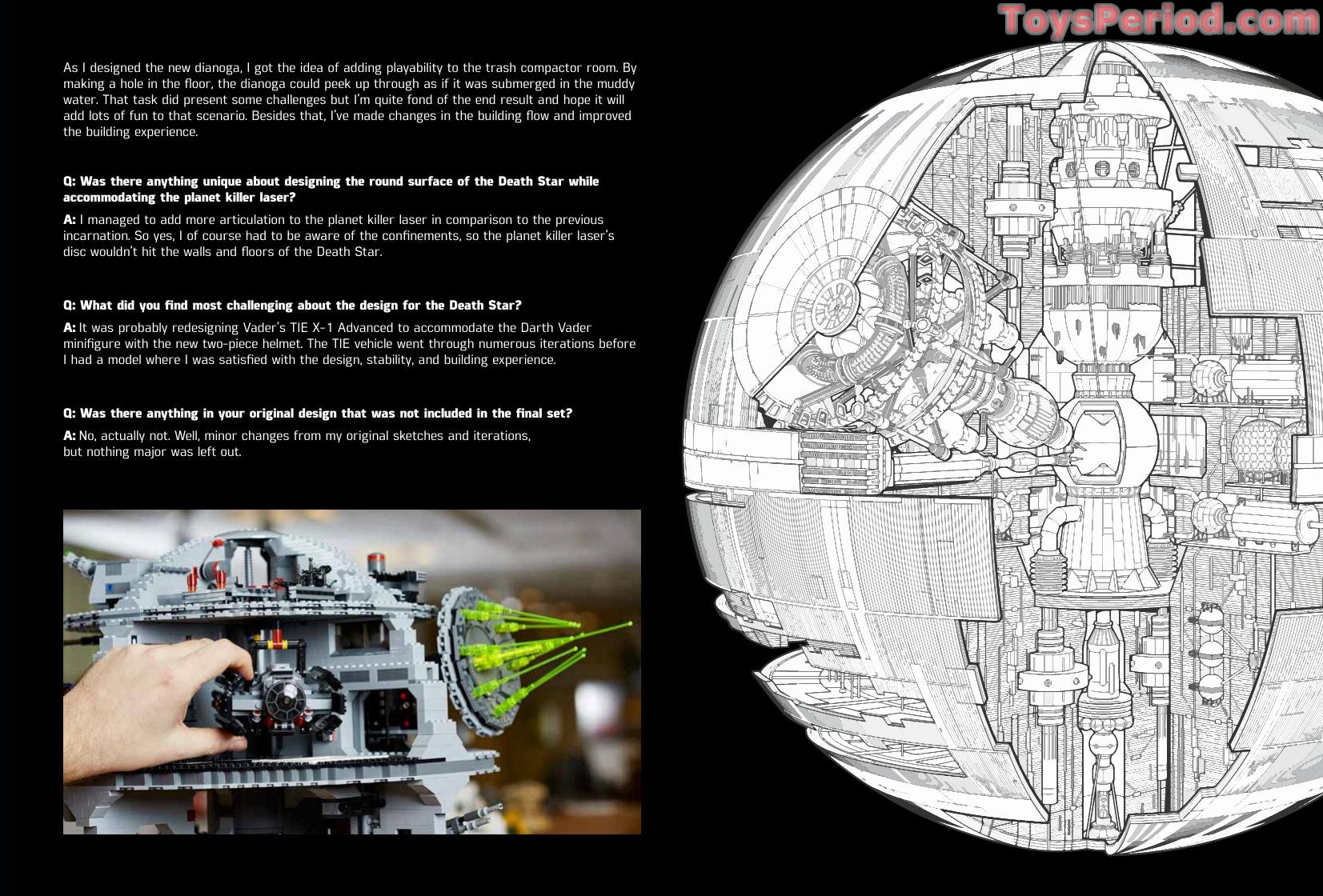 LEGO 75159 Death Star Instructions and Parts List