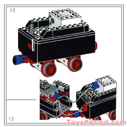 LEGO 138 Electronic Train - Forward, Backward and Stop Instructions and ...