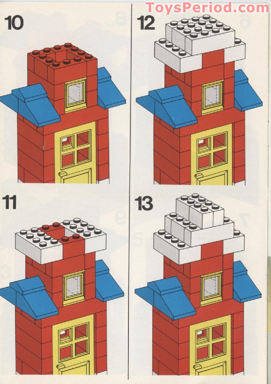 LEGO 533-1 Universal Building Set Instructions and Parts List