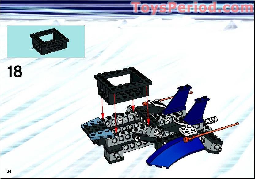 LEGO 4744 Tundra Tracker Instructions and Parts List