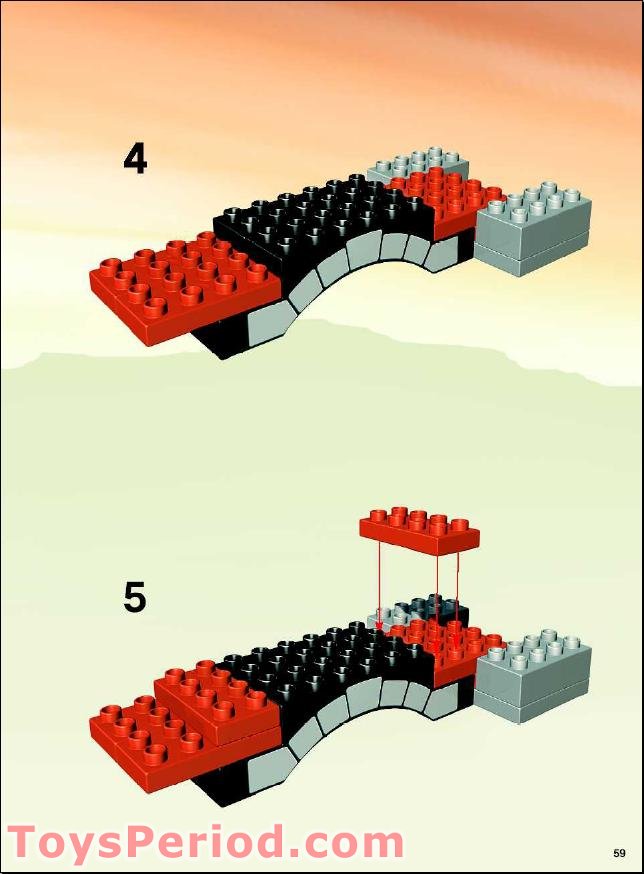 LEGO 4785 Black Castle Instructions and Parts List