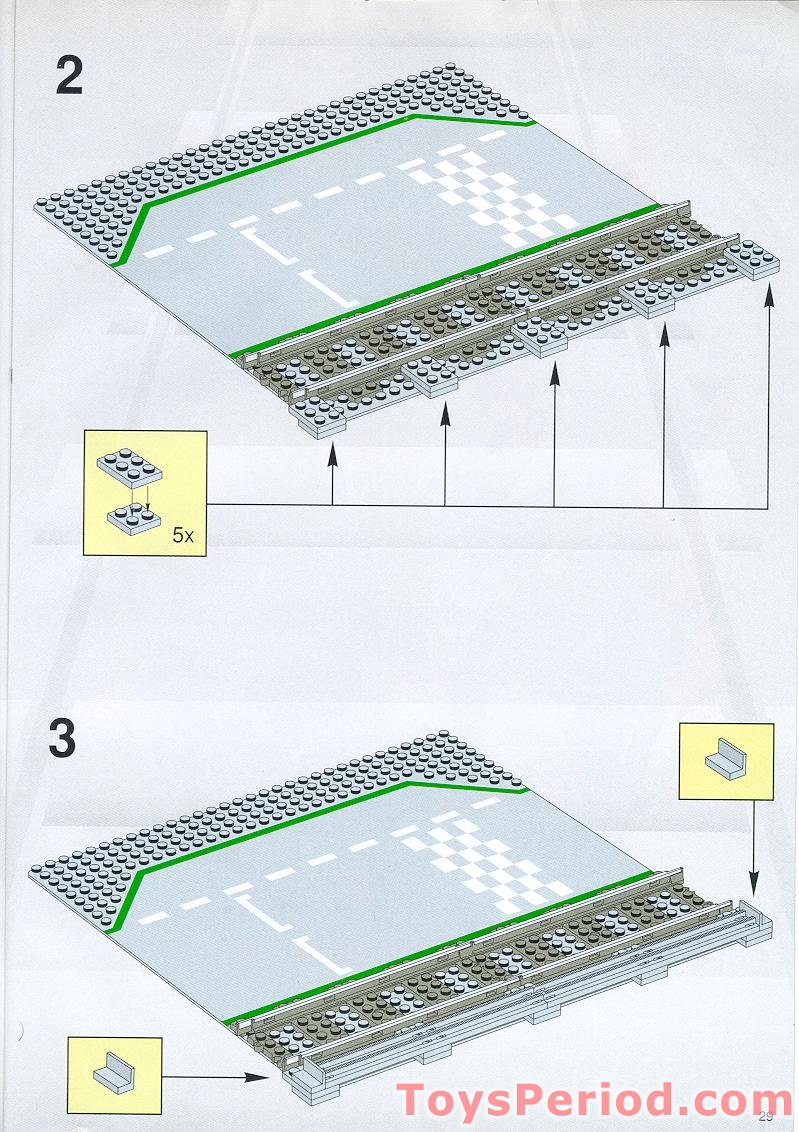 LEGO 4555 Cargo Station Instructions and Parts List