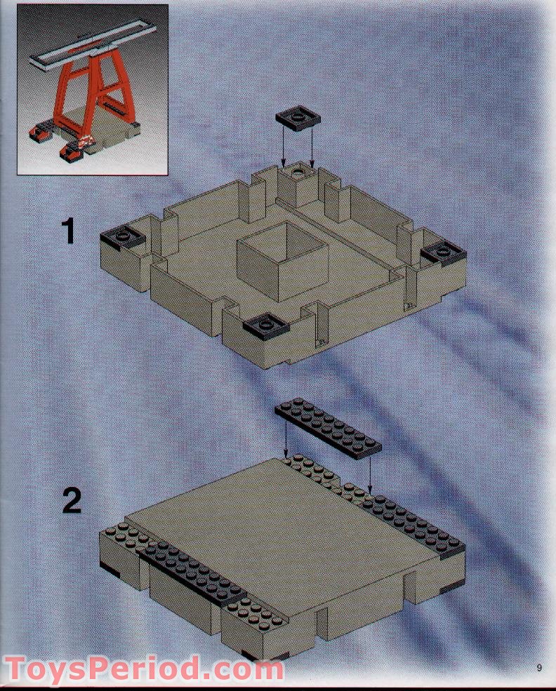 LEGO 4557 Freight Loading Station Instructions and Parts List