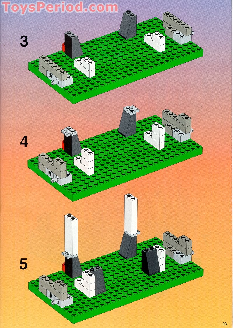 LEGO 6093 Flying Ninja Fortress Instructions and Parts List