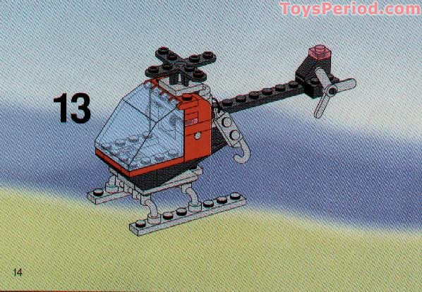 LEGO 6487 Mountain Rescue Instructions and Parts List