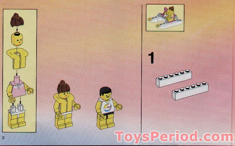 LEGO 6489 Seaside Holiday Cottage Instructions and Parts List