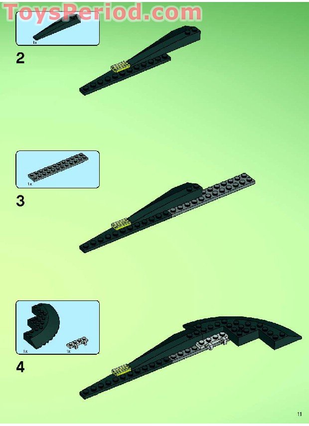 LEGO 7649 MT-201 Ultra-Drill Walker Instructions and Parts List