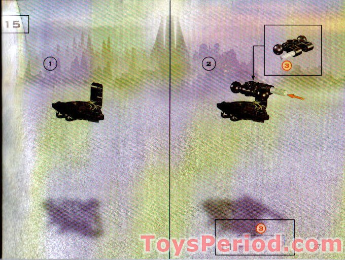 LEGO 8618-1 Vahki Rorzakh Instructions and Parts List