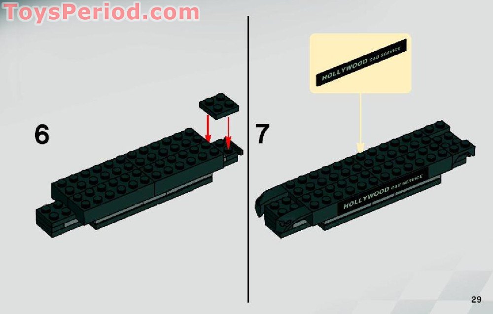 LEGO 8495 Crosstown Craze Instructions and Parts List