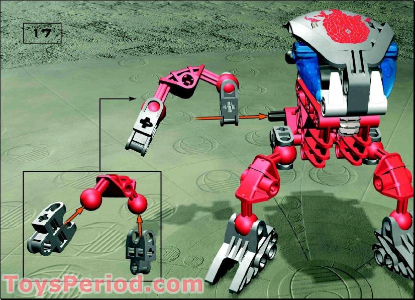 LEGO 8574 Tahnok-Kal Instructions and Parts List