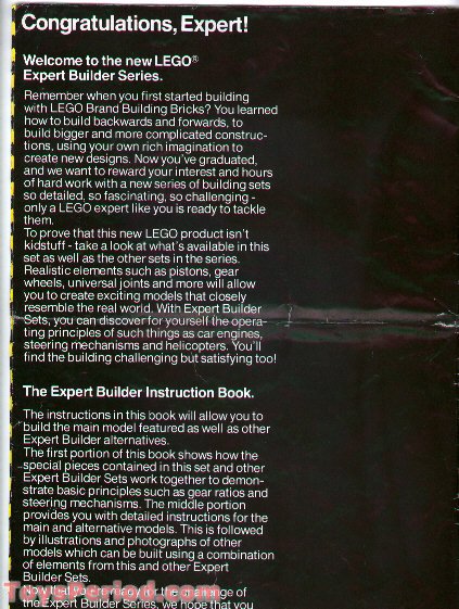 LEGO 948 Go-Kart Instructions and Parts List